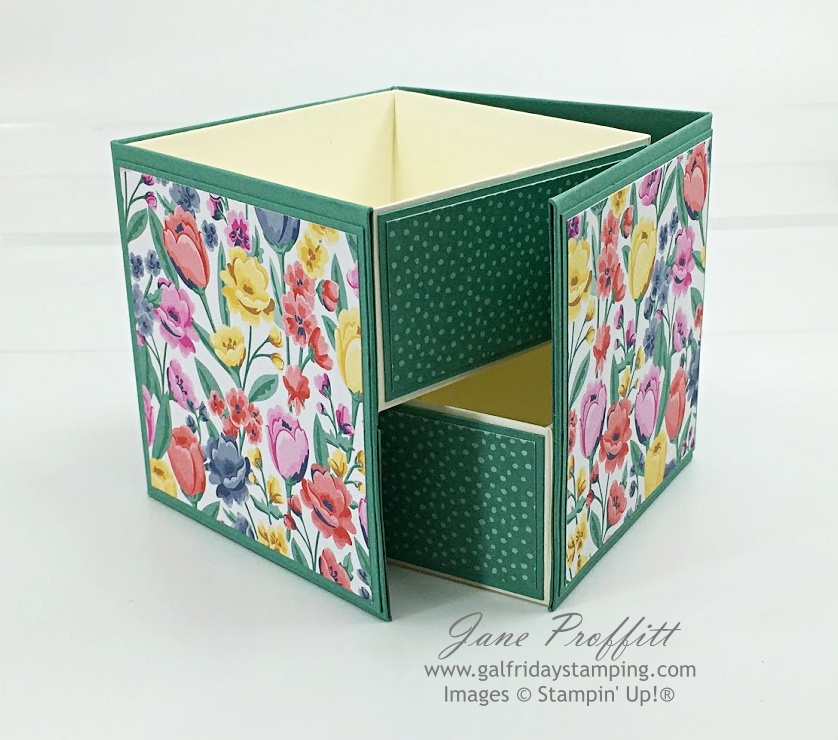 Gal Friday Stamping: How To Create a 2 Tiered Box?