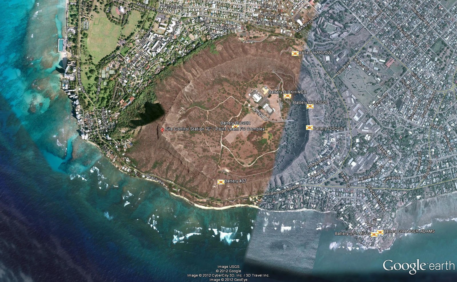 Ho‘okuleana: Fort Ruger, Lēʻahi (Diamond Head,) O‘ahu