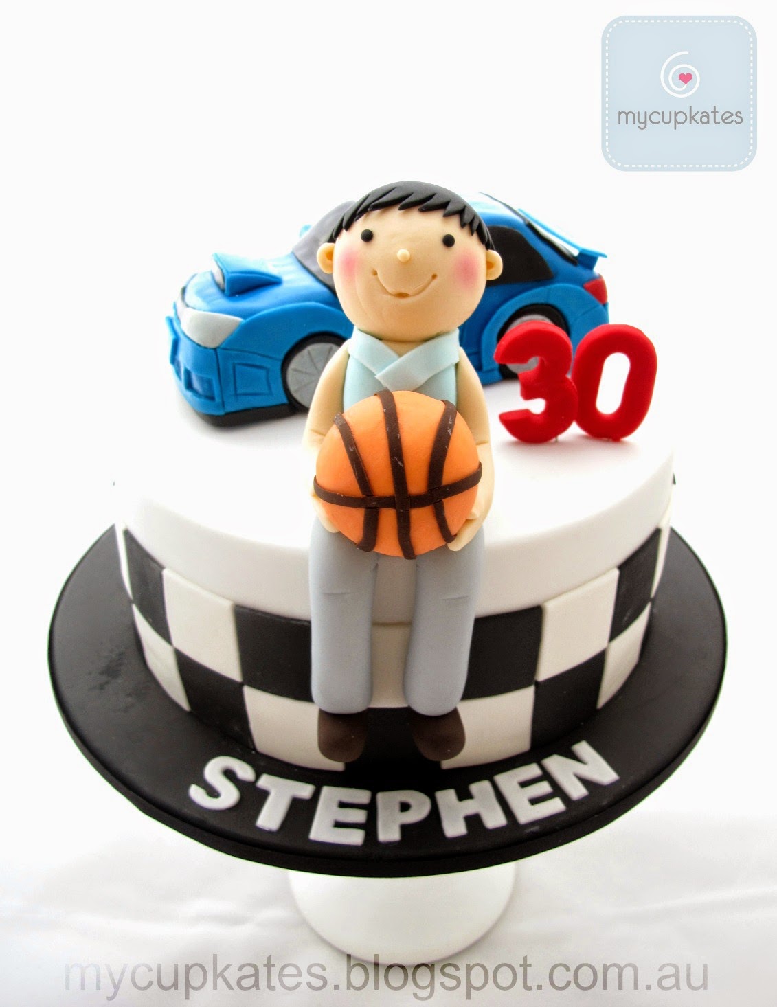 MyCupKates - Cakes, Cupcakes & Cookies: 30th Birthday Cake & Merry ...