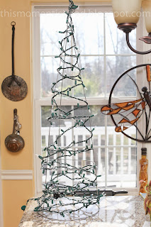LIGHTED MESH CHRISTMAS TREE... | Loom Knitting by This Moment is Good!