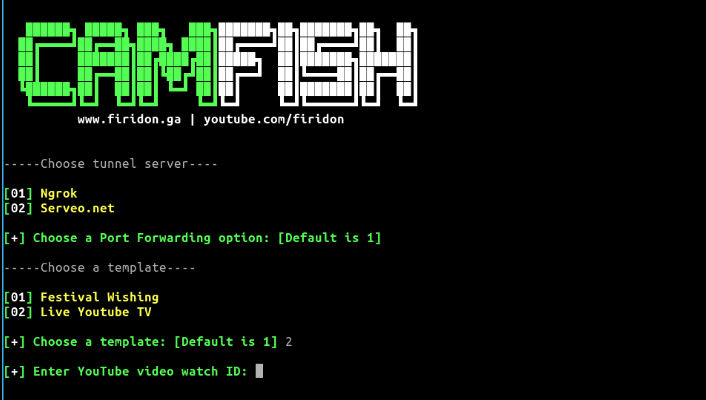 GitHub - firidon/CamFish: Grab cam shots from target's phone front ...