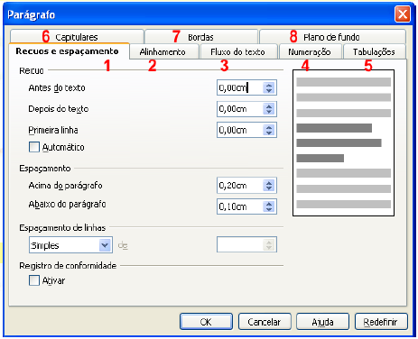 BR Office Writer-Aprenda a usar: Formatando parágrafos