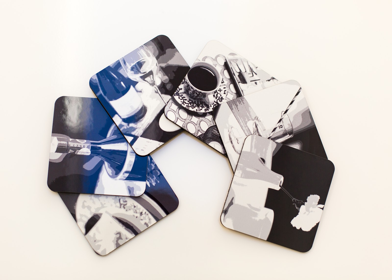 COLLABORATION WITH SNAPFISH UK - DIY MONOCHROME COASTERS - Finnterior ...