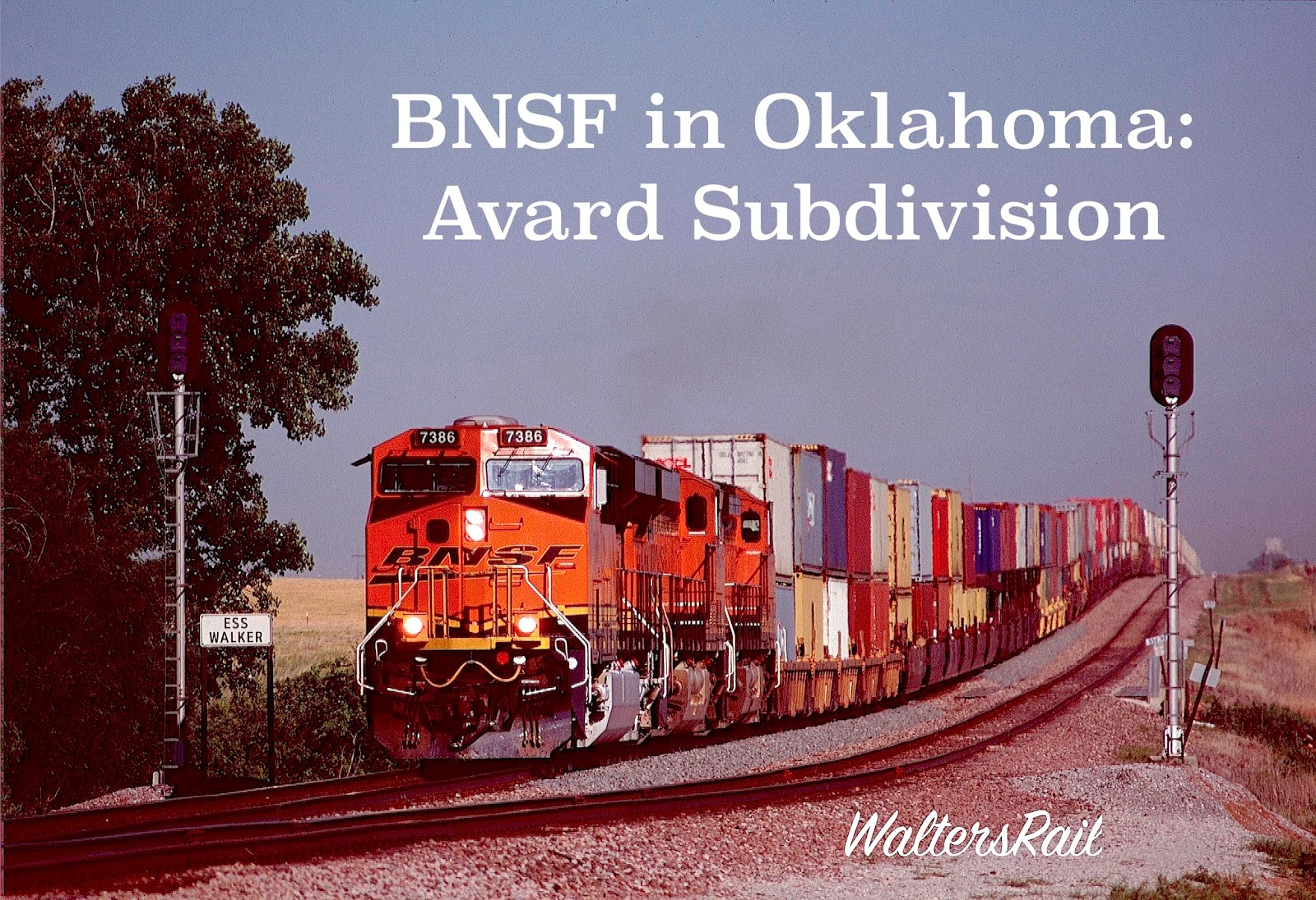 WaltersRail : BNSF in Oklahoma: Avard Subdivision