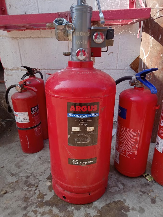 Argus cylinder Refiling part 2 - Argus fire safety