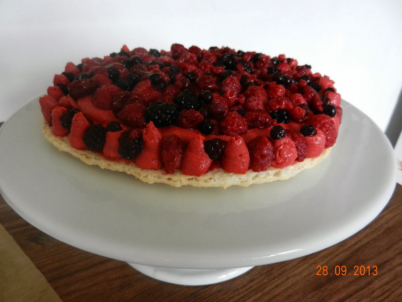 Cahier sucré: Dacquoise coco fruits rouges de Christophe Michalak