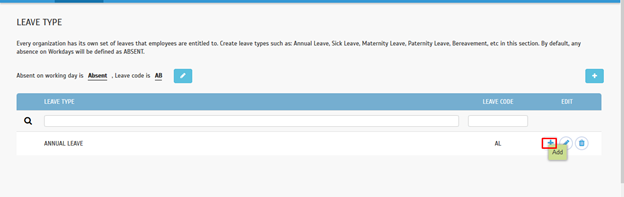 Leave Types Setup in TimeTec TA | FingerTec Technical Blog