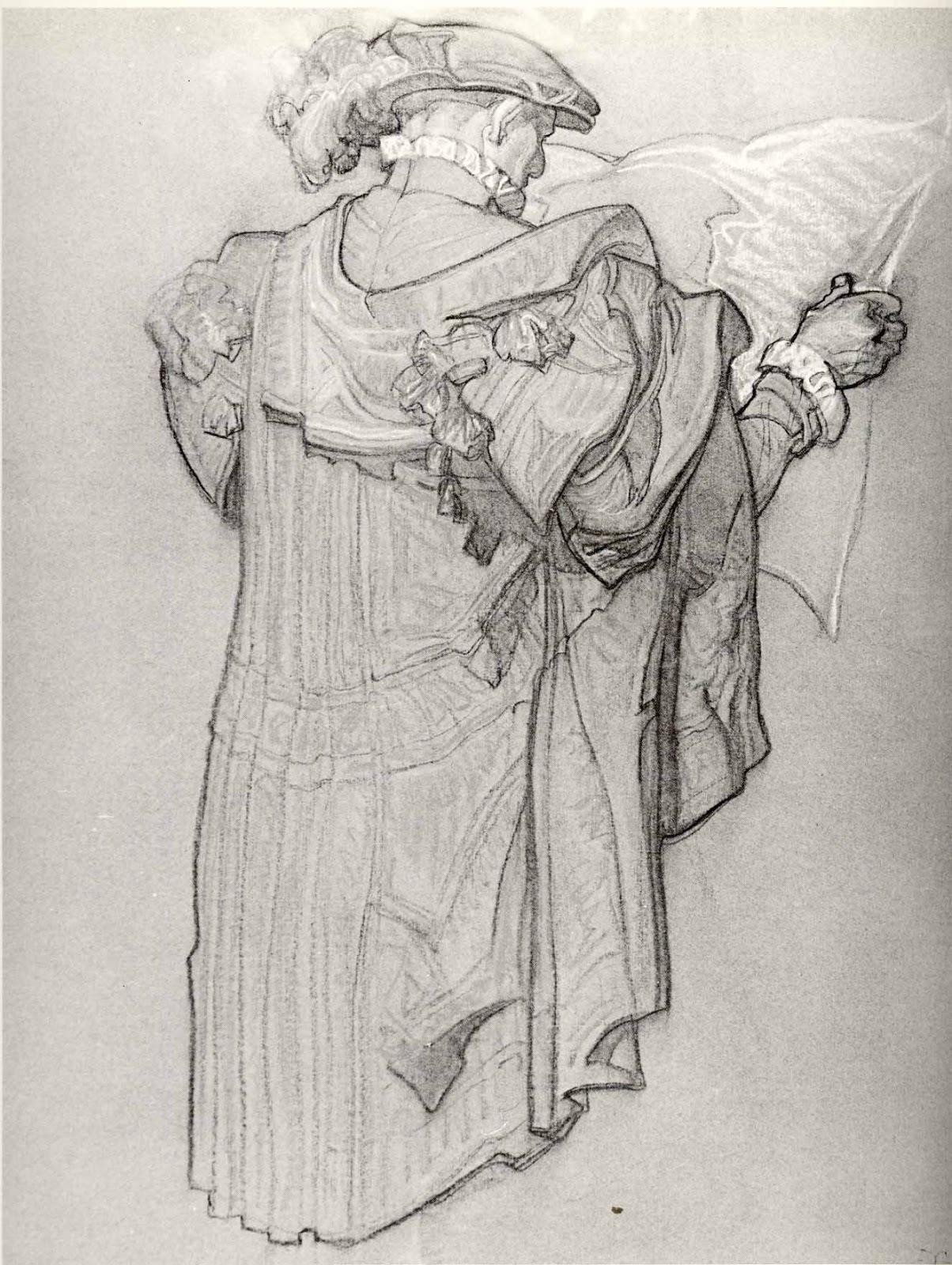 Figure Drawing Professor: Dean Cornwell- figurative studies