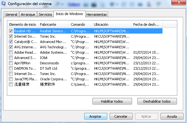 Configurar que programas arrancan con el inicio de Windows - Cosas Para ...