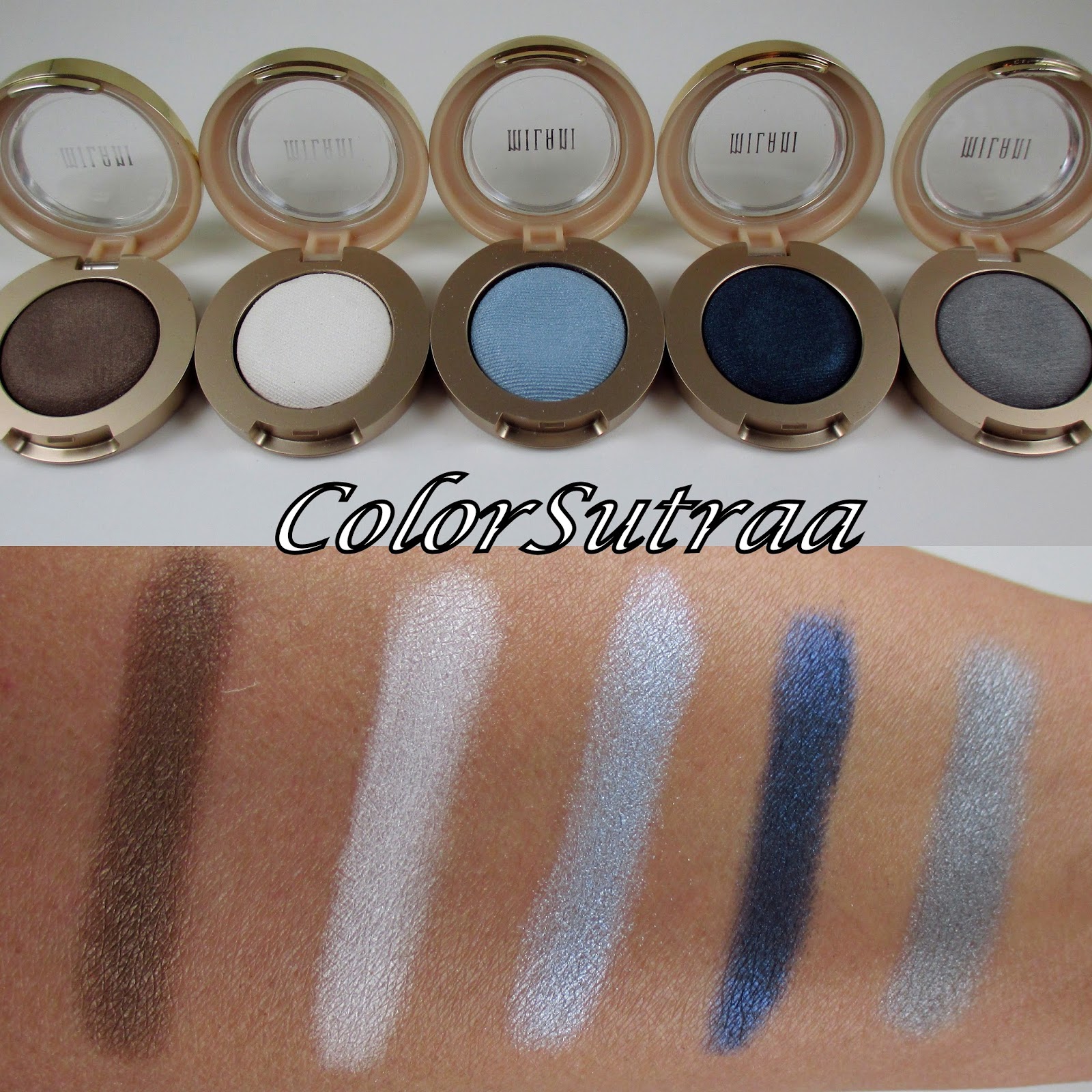 MILANI Bella Gel Powder Eyeshadows : Swatches and Review - ColorSutraa