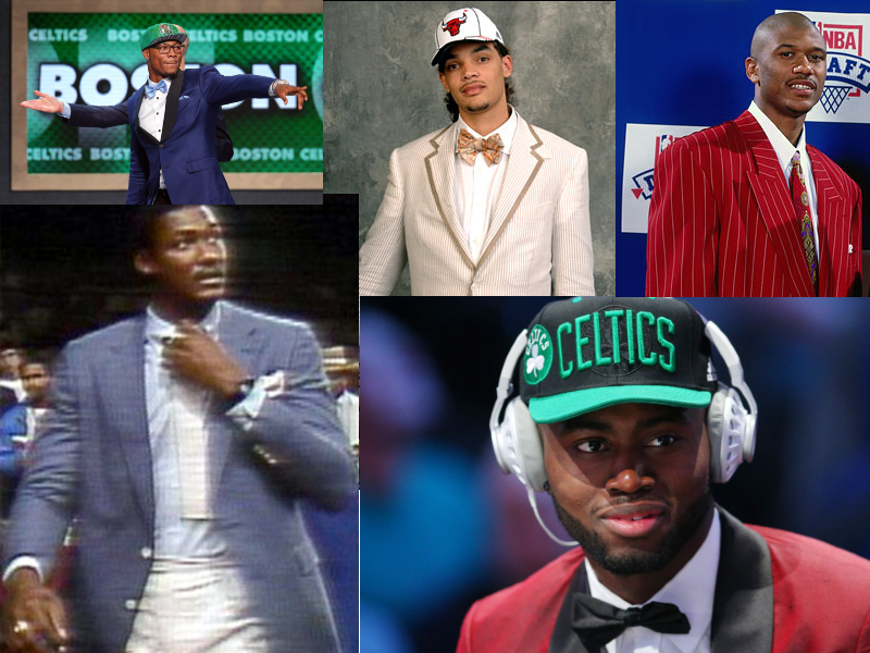 Video: A walk down NBA Draft suits memory lane