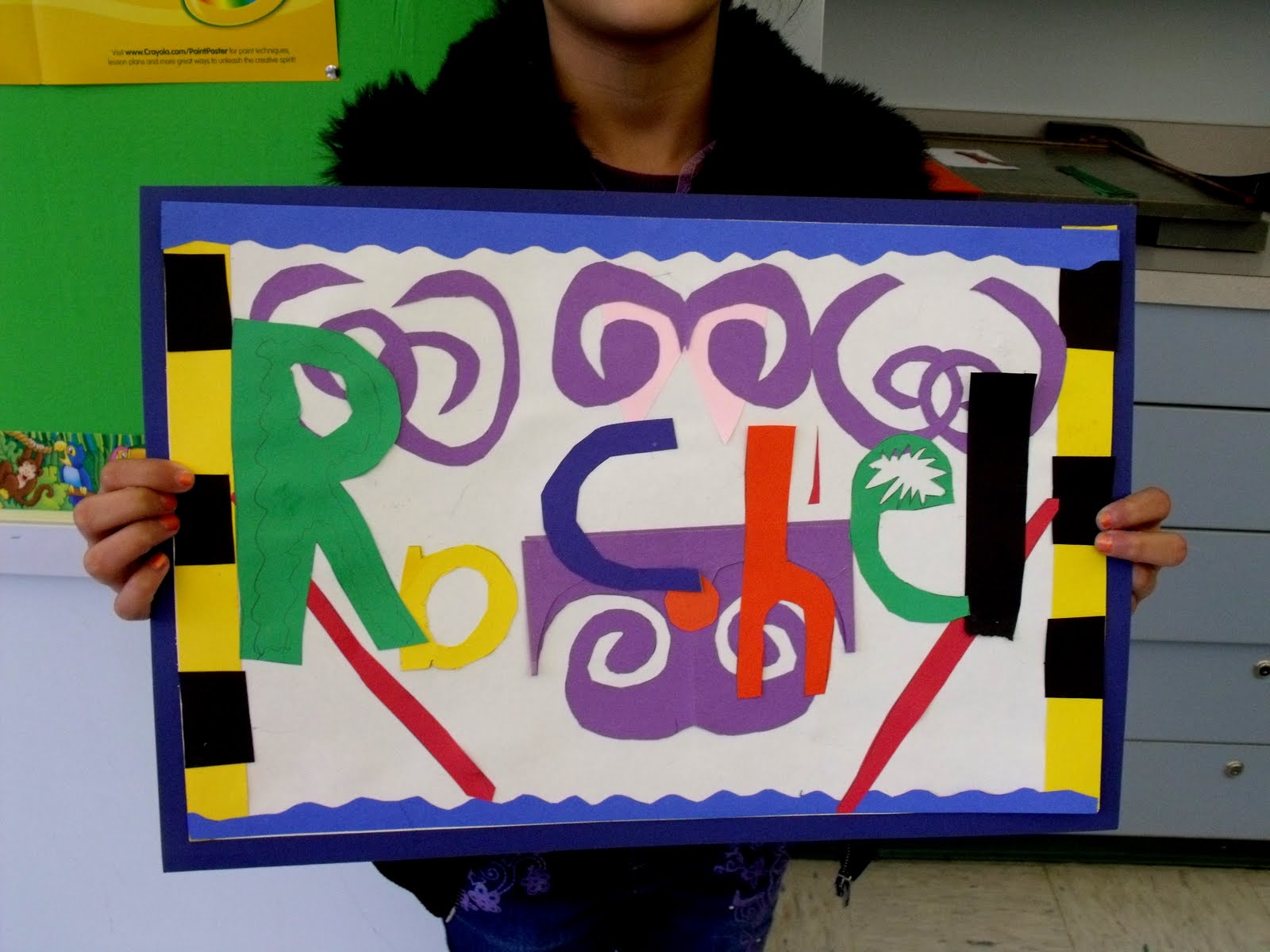 Henri Matisse Collage Names