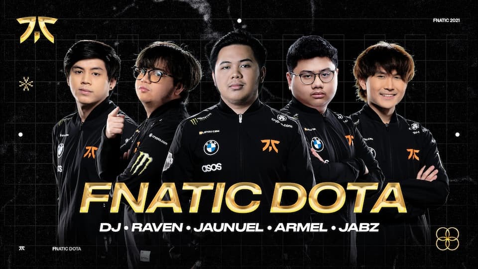 Fnatic full Dota 2 roster revealed | PinoyTechSaga