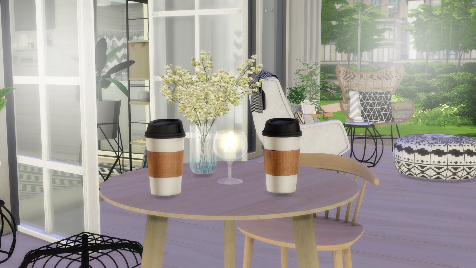 Sims 4 - Realistic Insta House DL + CC - Bárbara Sims