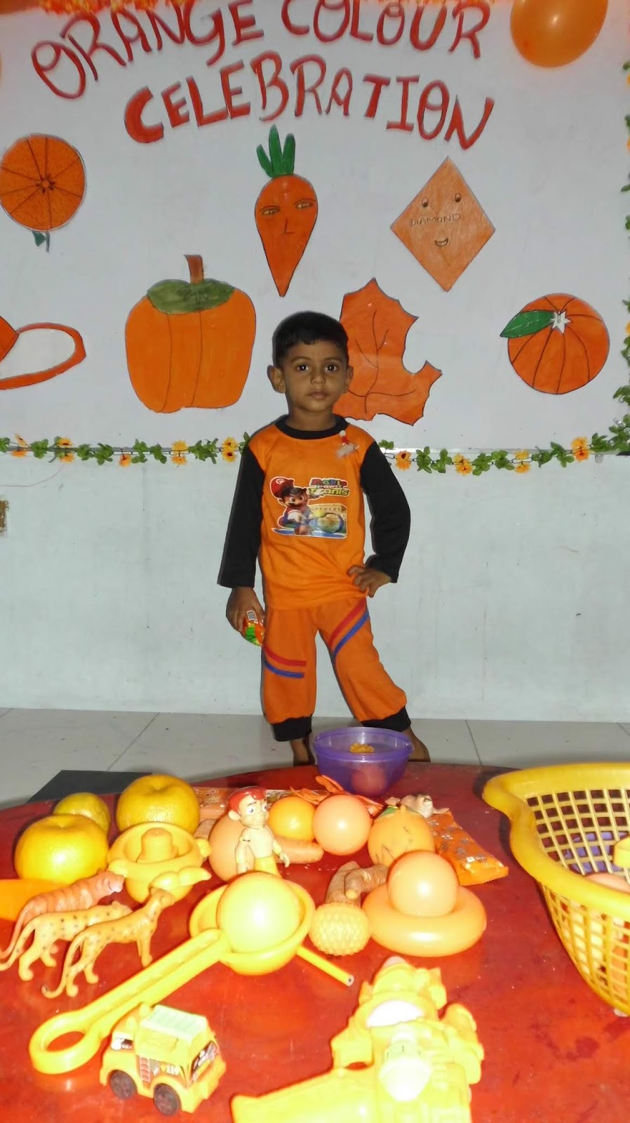 ORANGE COLOUR DAY CELEBRATION - PLAY GROUP & NURSERY | T.I.M.E KIDS PRE ...