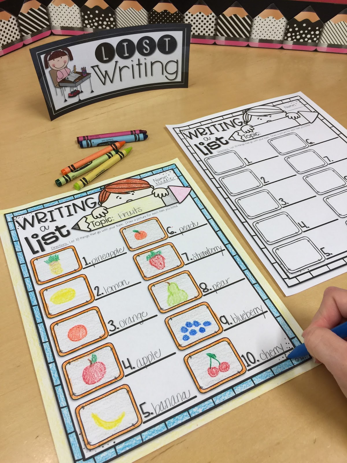 Teaching With Terhune: Writing Center Board with Tons of Activities for ...
