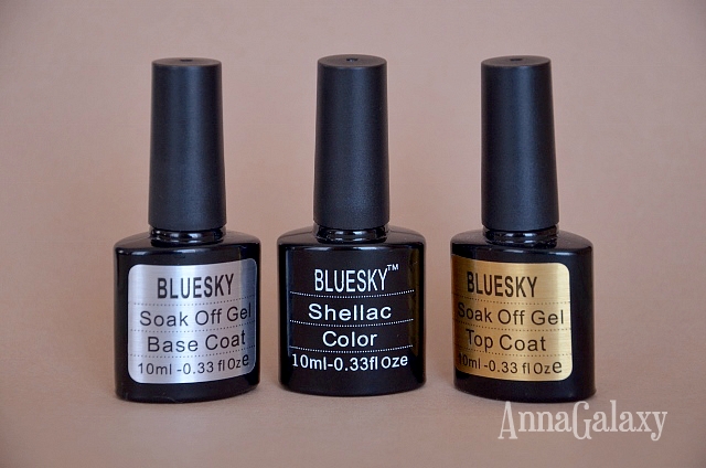 Bluesky Гель-лак с мерцающим эффектом Shellac Изумительный А14 | Anna ...