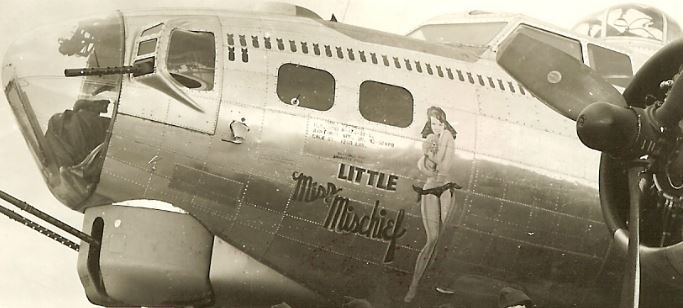 Just A Car Guy: Little Miss Mischief survived a LOT of flak damage ...