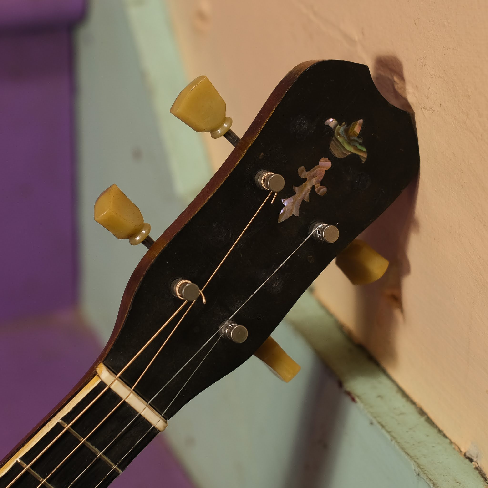 1920s Slingerland MayBell 4-String Banjo-Mandolin Conversion