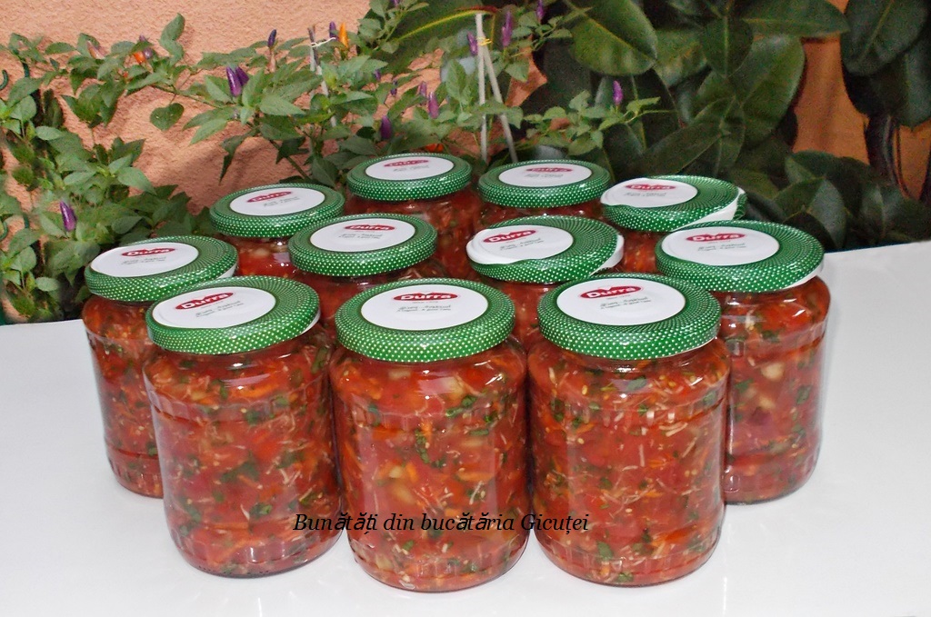 Pasta(bulion) de corcoduse verzi - Bunătăți din bucătăria Gicuței