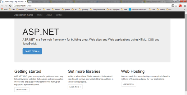 ASP.NET MVC Folder and File Structure