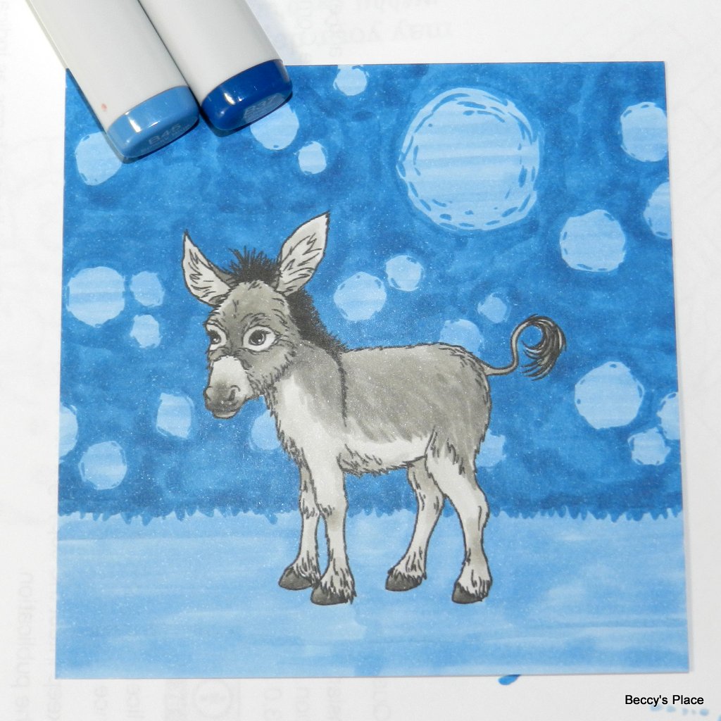 Beccy's Place: Tutorial - Colouring a Night Scene