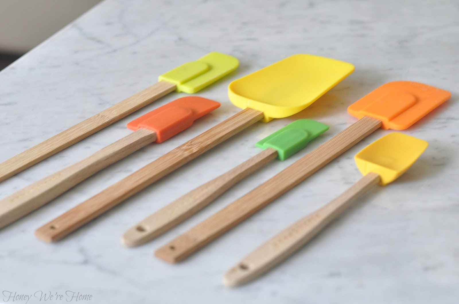 Washi Tape Kitchen Spatulas • Honey We're Home