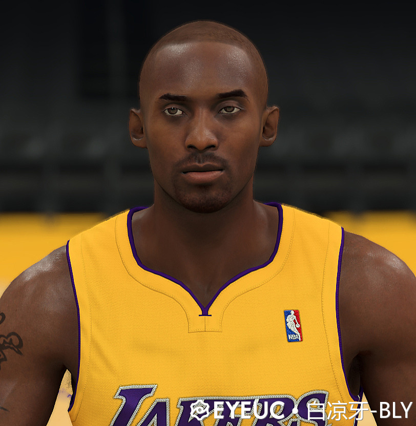 Kobe Bryant Cyberface and Body Model V4.0 By BLY-white cool teeth [FOR ...