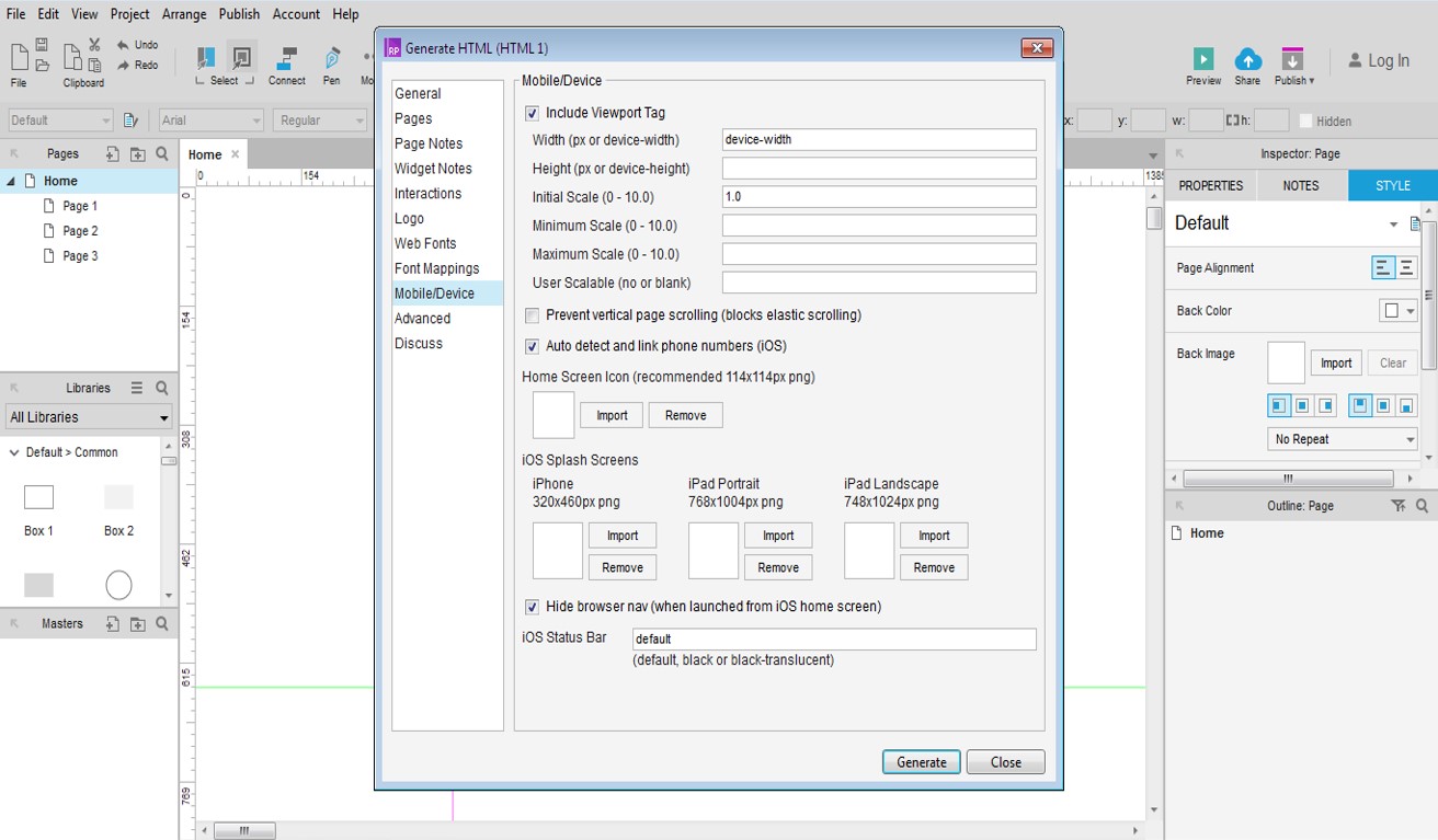 How to view Axure Prototype like a Mobile app ~ UXness: UX Design ...