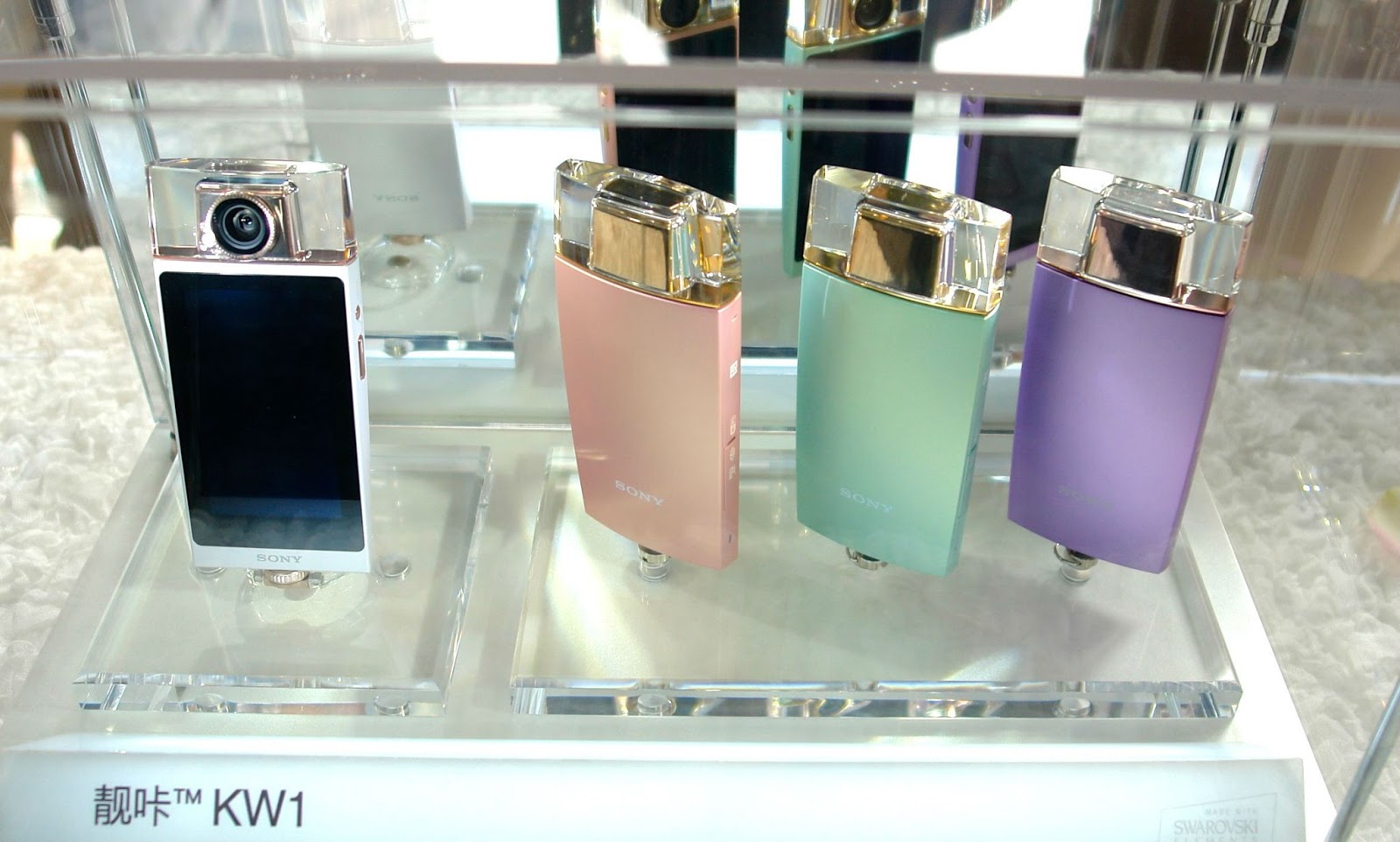 The Well-Appointed Catwalk: A Perfume Bottle Selfie Camera from Sony