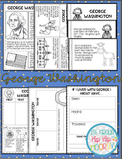 1st Grade Hip Hip Hooray!: George Washington