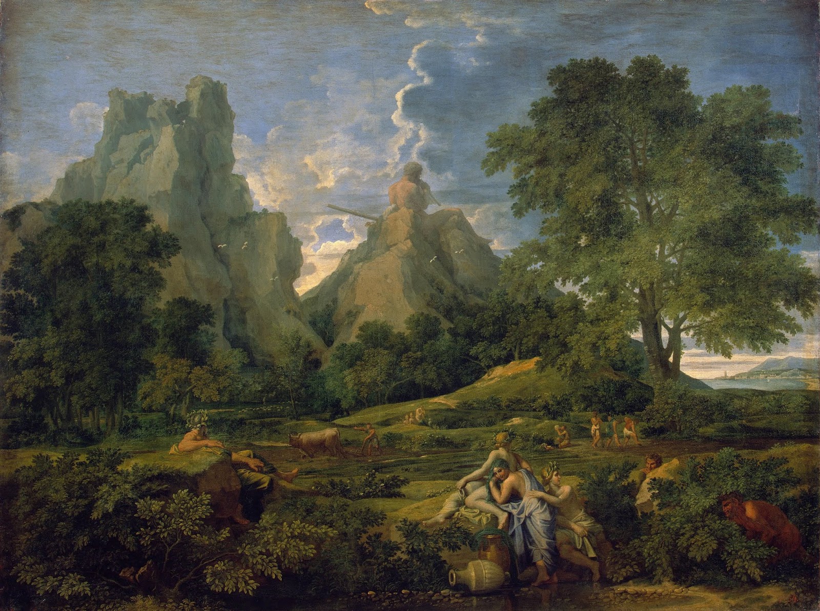 Nicolas Poussin - Landscape with Polyphemus (1649)