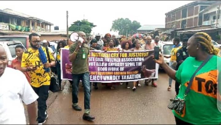 Edo: Goat meat sellers protest over multiple taxation | Nigerian News ...