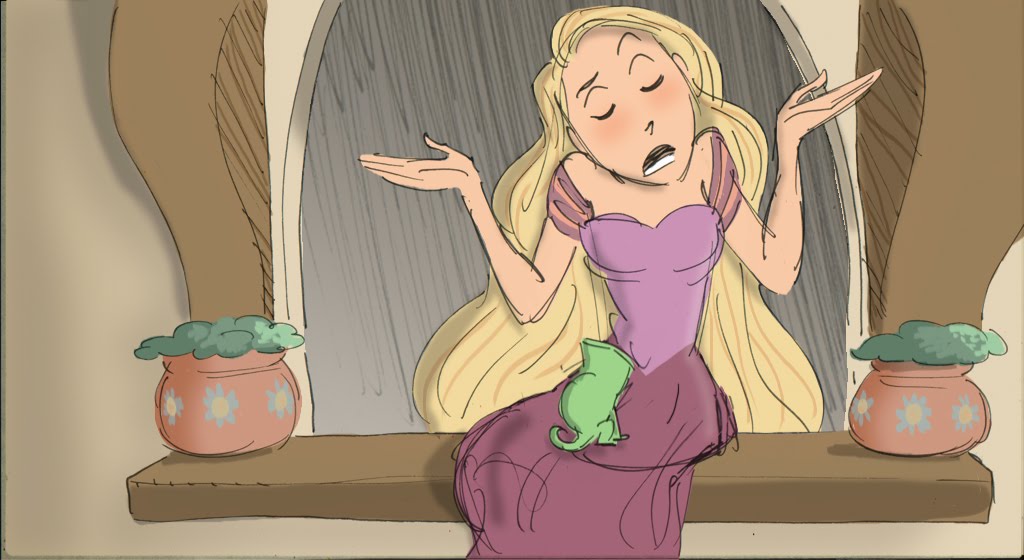 Living Lines Library: Tangled (2010) - Storyboards, Pack 1