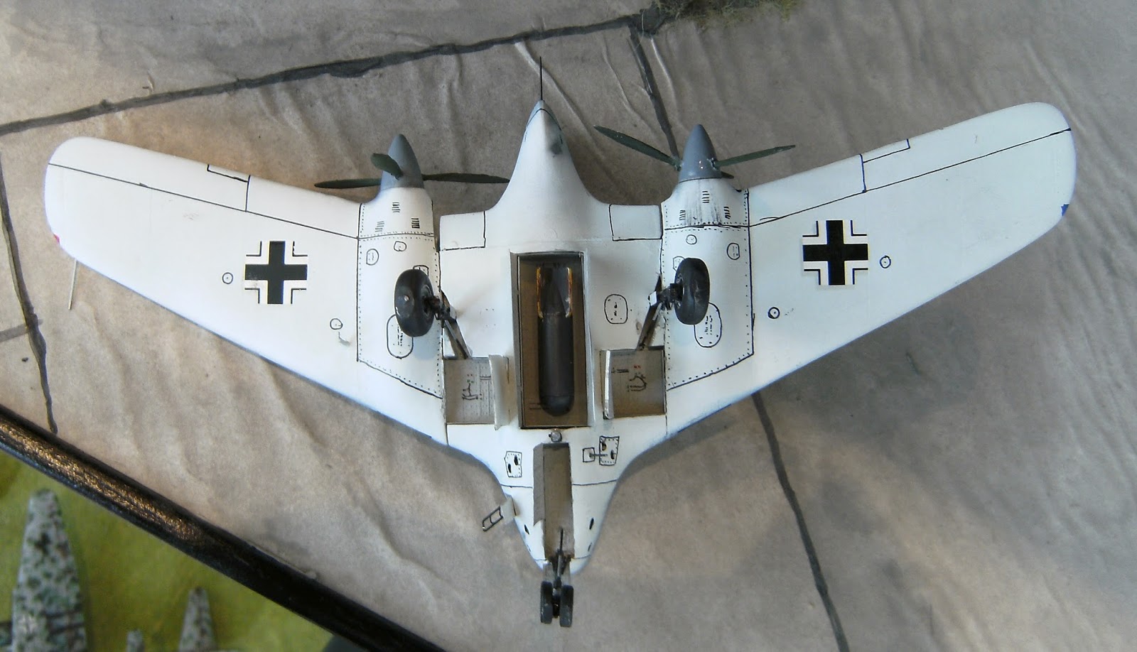 Happyscale-Modellbau: Messerschmitt Me 329 - Toad Resin 1/72