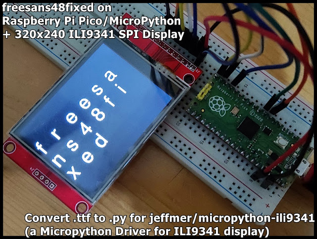 Hello Raspberry Pi: Raspberry Pi Pico/MicroPython + 320x240 ILI9341 SPI ...