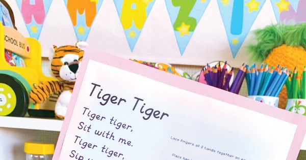 Tiger Finger Play | From the Pond