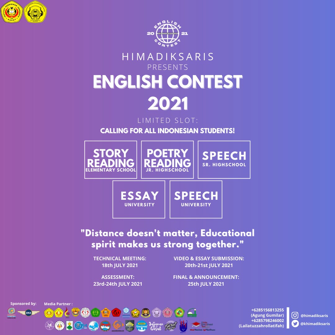 ENGLISH CONTEST 2021