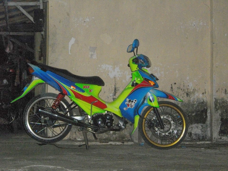 gambar modifikasi motor yamaha vega zr terbaru