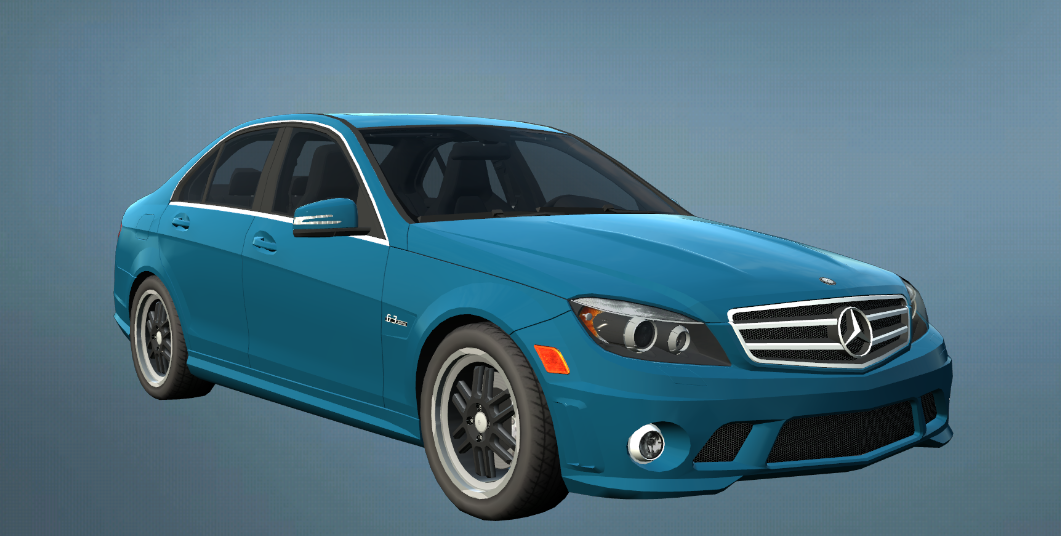 Live for Speed Mods: MERCEDES C63 AMG