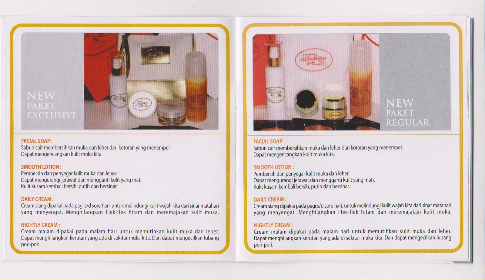 GENESHE BOUTIQU: TABITA SKIN CARE