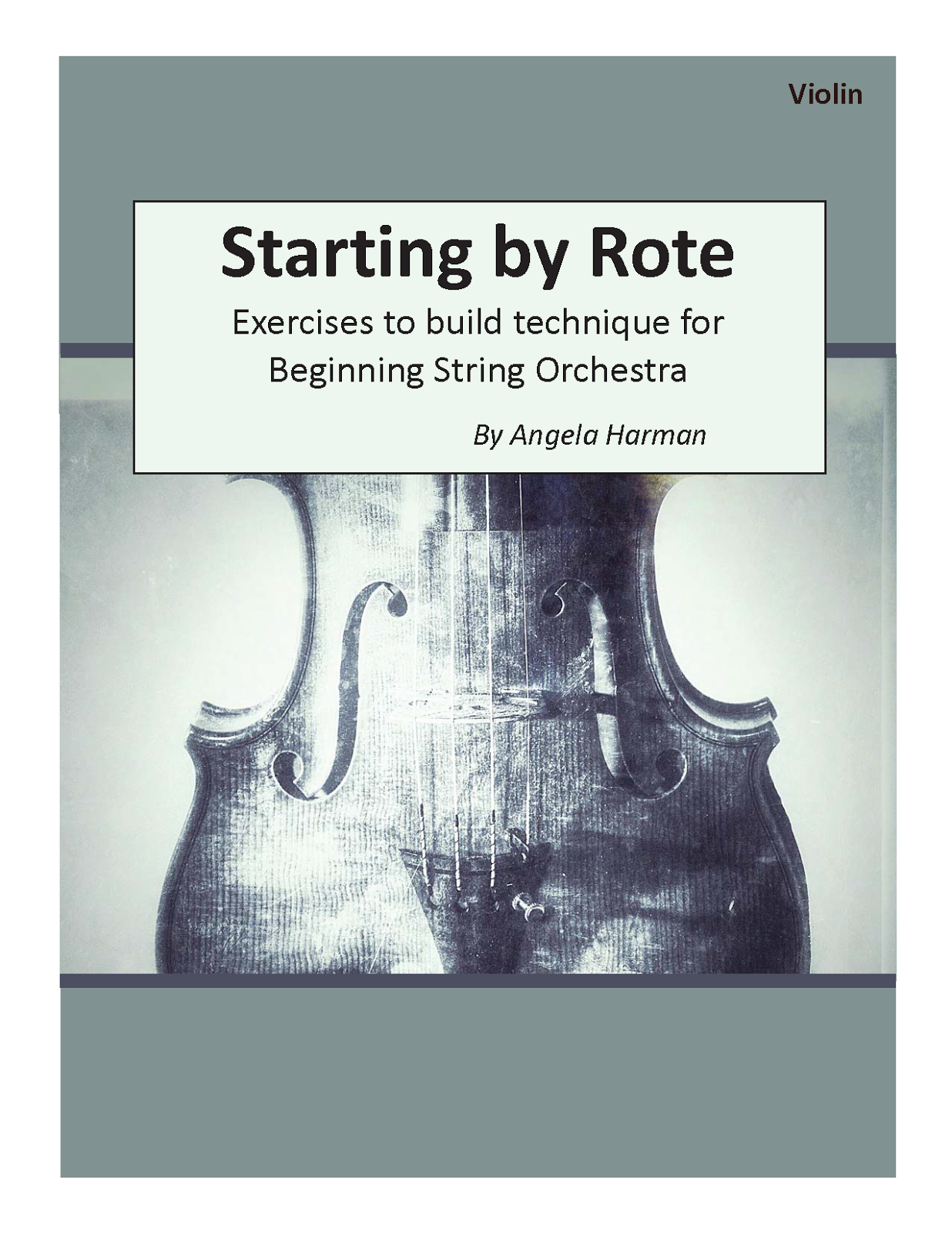 Orchestra Classroom: New Resource: Starting By Rote