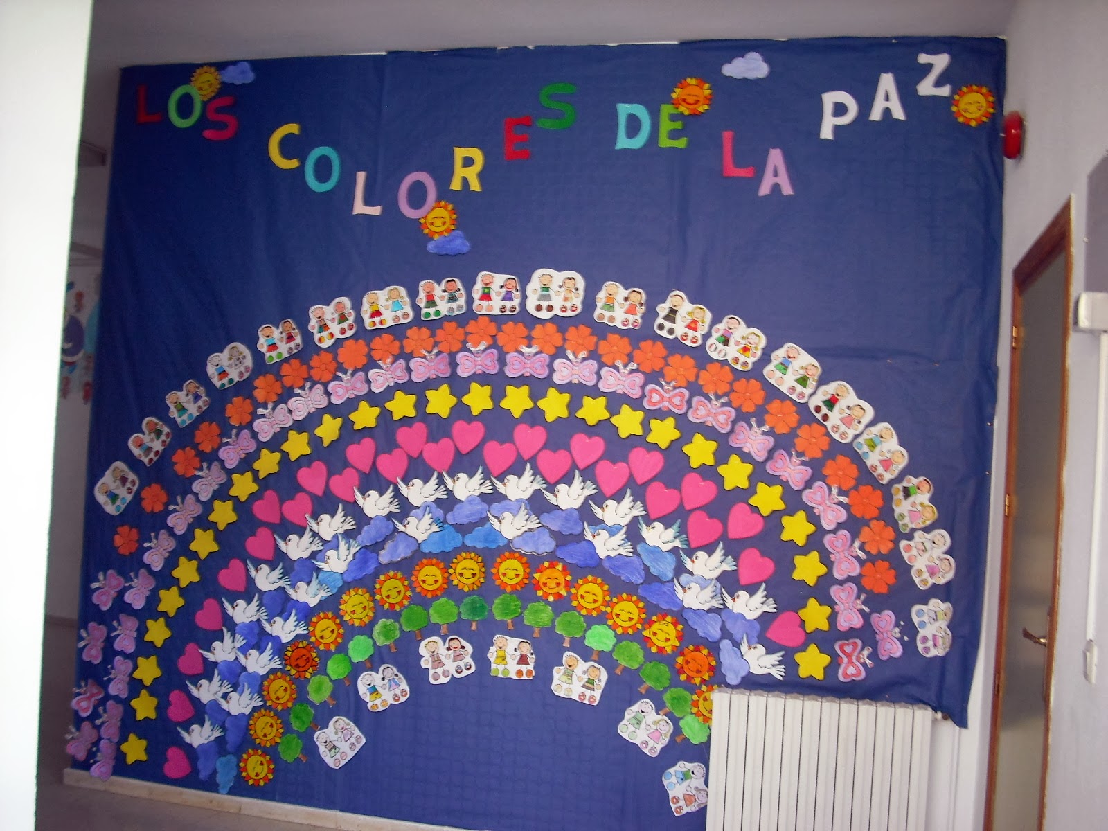 MI CLASE DE INFANTIL: LOS COLORES DE LA PAZ
