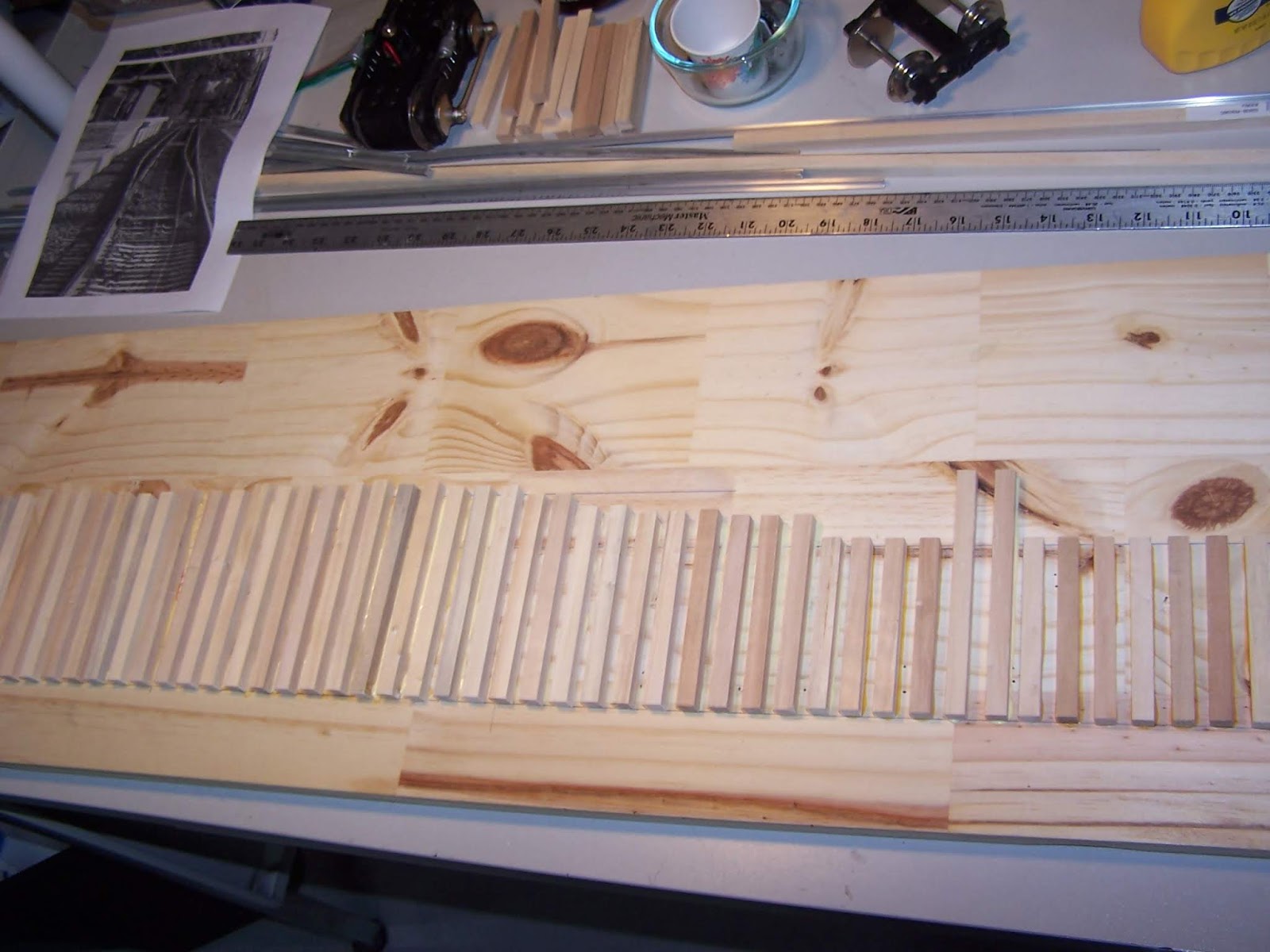 D & H "Colonie Main" layout: Handlaying a Gauntlet Track - 2nd attempt