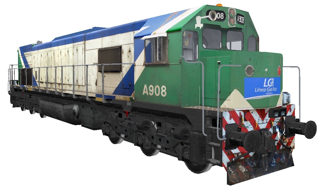 EMD GT22CW-2 A908 - Metropolitano / LGR