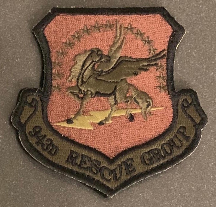 THE USAF RESCUE COLLECTION: USAF 943rd RQG / 943rd MSF Patch Set