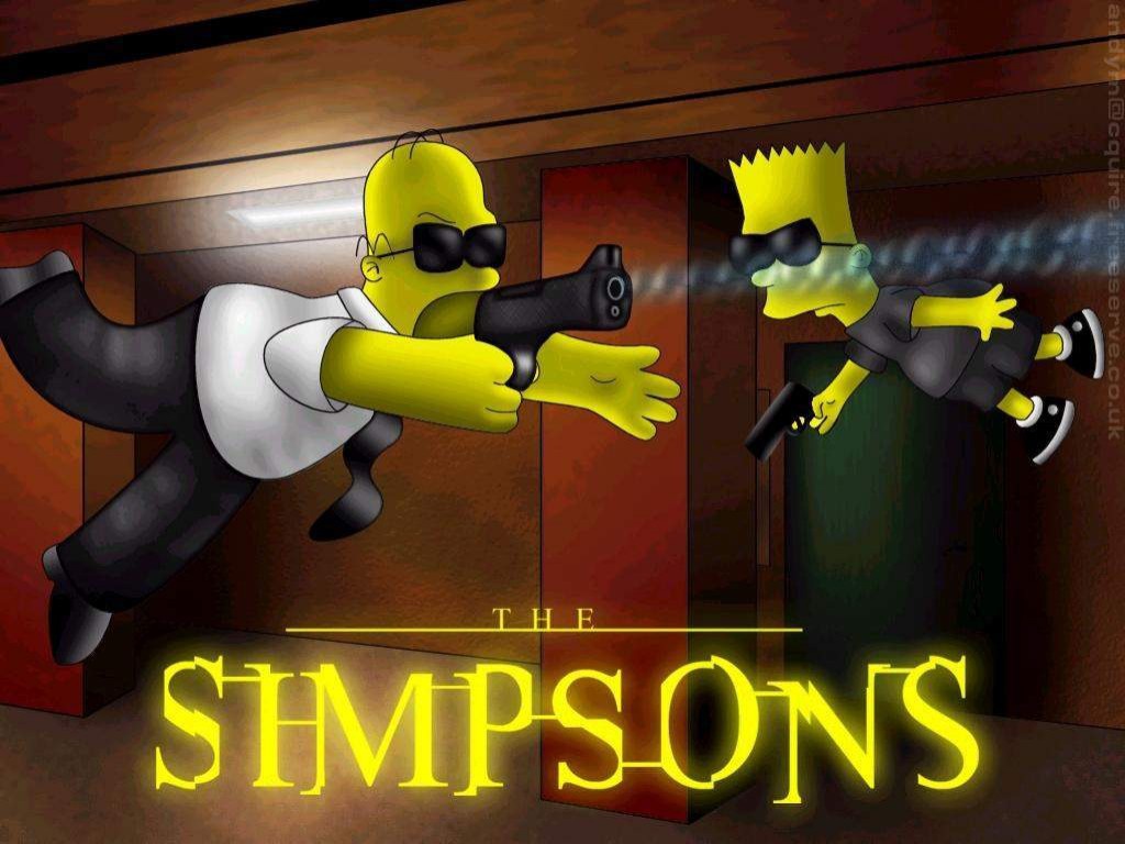 The Simpsons super matrix - Wallpapers For You | All the best wallpapers