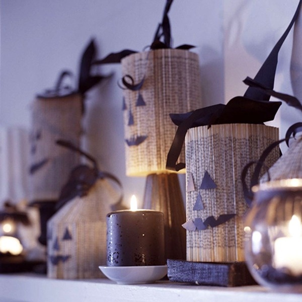 17 Spooky Halloween Book Page Crafts - The Scrap Shoppe