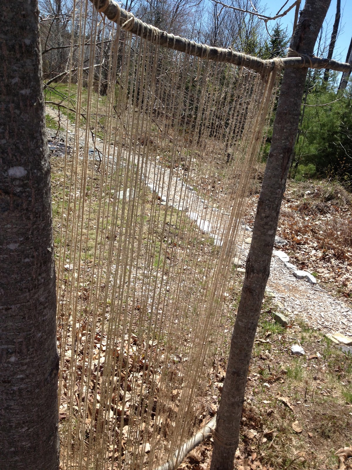 To the Lesson!: Outdoor Loom