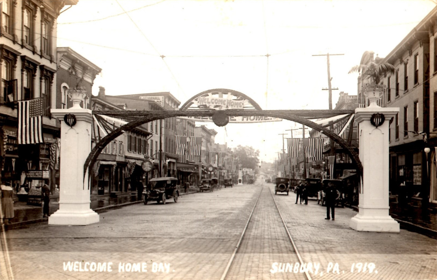 Valley Girl Views: When Sunbury Welcomed The Soldiers Home, May 24th 1919